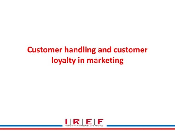 The Importance of Customer Focus | PPT