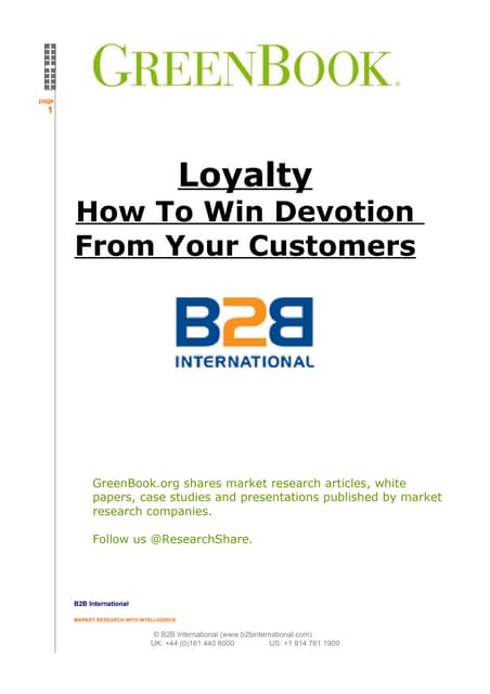 Why Satisfied Customers Defect- | PPTX