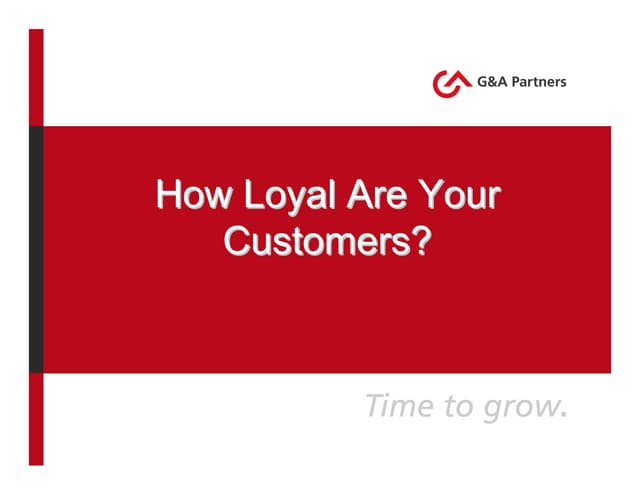 Why Satisfied Customers Defect- | PPTX