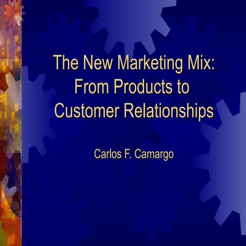 Customer Mix: Strategic Marketing & Communication | PPS