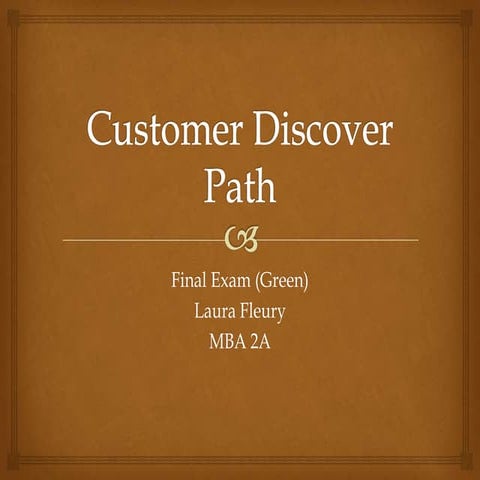 Customer path | PPT
