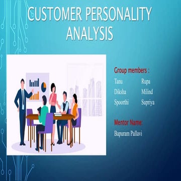customer personality analysisjjjjjjjjjjj.pptx | Databases | Computer ...