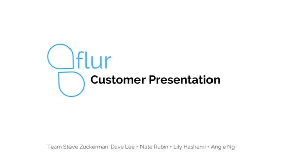 EECS 441 Customer Base | PPTX