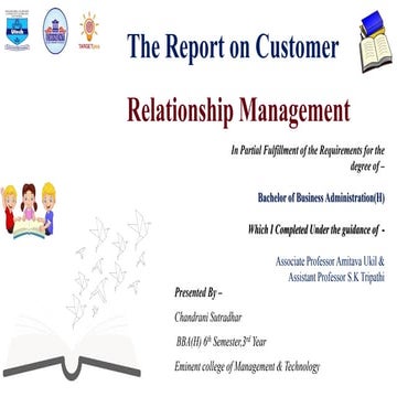 Customer Relation Managemenmt Targetplus Education Pvt | PPTX