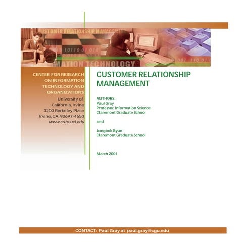 Customer Relationship Management | PDF
