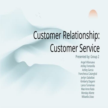 Customer relationship ppt for abm and ab | PPTX