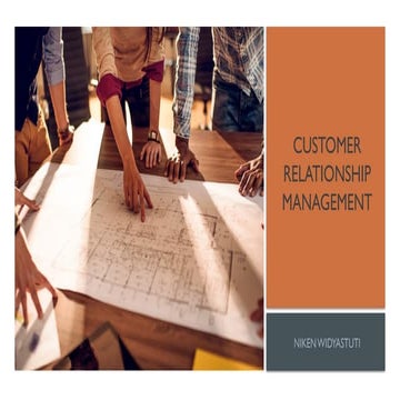 Customer Relationship Management For Bussines | PPTX