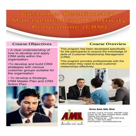 Customer relationship management and centricity programme | PDF ...