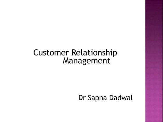 Customer Relationship Management Crm Pptx Databases Computer Software And Applications