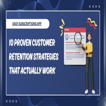 10 Proven Customers Retention Strategies | PDF