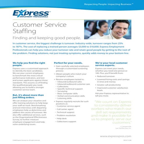 Customer Service | PDF