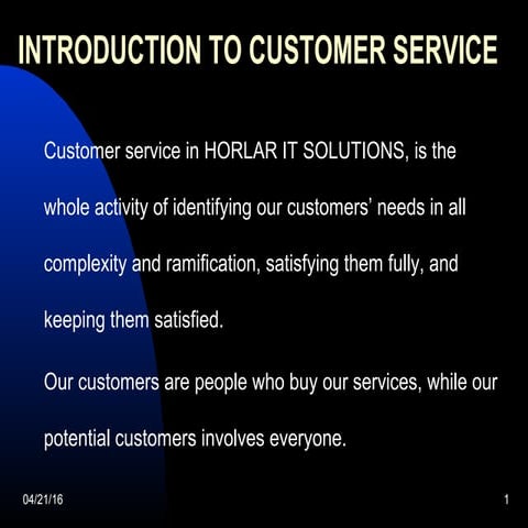 Customer service2 | PPT