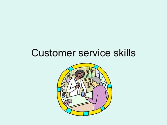 customer handling skills | PDF