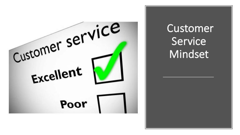 Customer services mindset