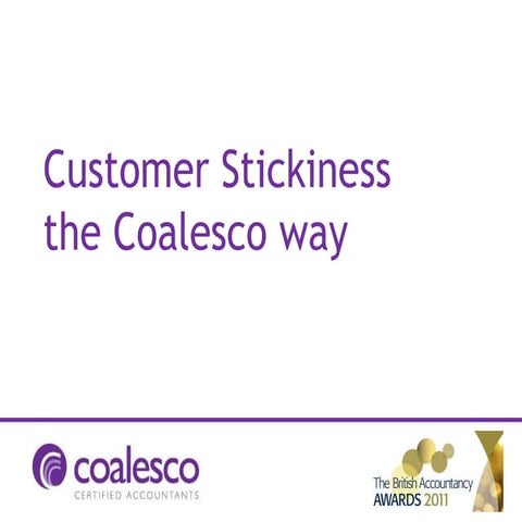 Customer stickiness | PPT
