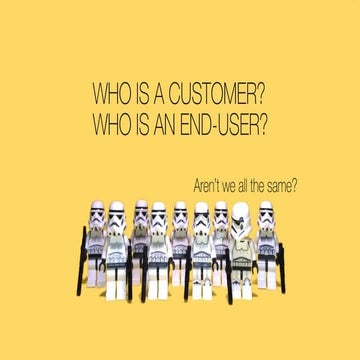 What's the difference between Customers vs Users? | PDF