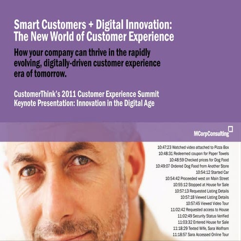 Customer Experience Summit: Innovation in the Digital Age | MCorp ...