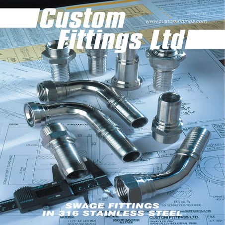Swage Fittings in 316 Stainless Steel | PDF