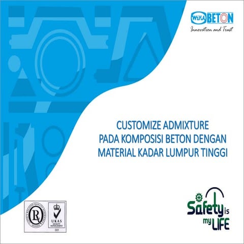 Customise Admixture pada Komposisi Beton dengan material kadar lumpur ...