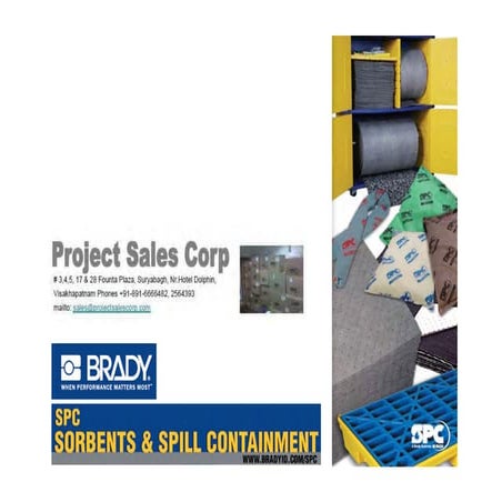 Customised spc sorbent kits 9.2.2010