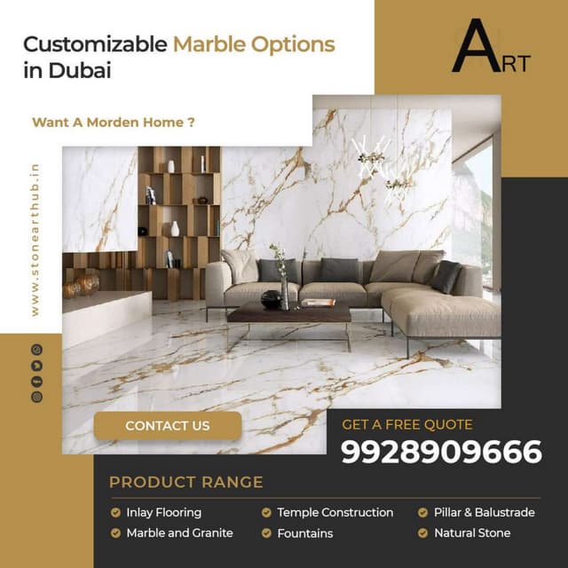 Customizable Marble Options in Dubai - ☎ 9928909666 | PDF
