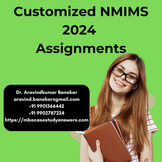 Customized NMIMS 2024 Assignments 8Customized NMIMS 2024 Assignments 8.pdf