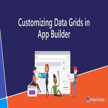 Customizing Data Grids in App Builder | PPT