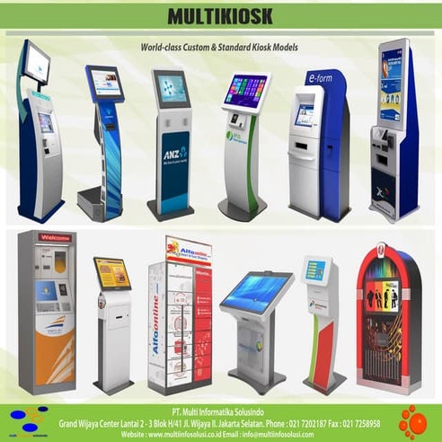 Custom eKiosk manufacture by MultiSolusi | PDF