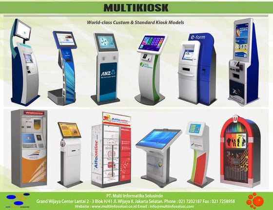 Standard eKiosk manufacture by MultiSolusi | PPT