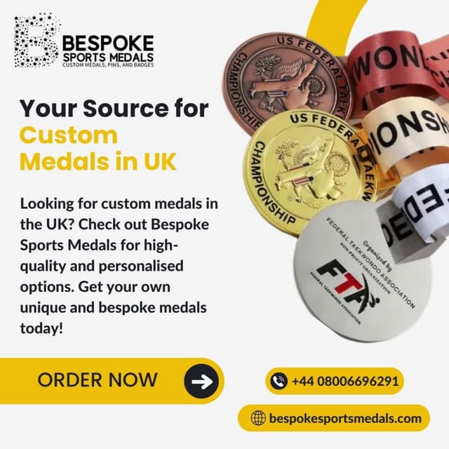 Create Stunning Custom Medals in the UK | PDF