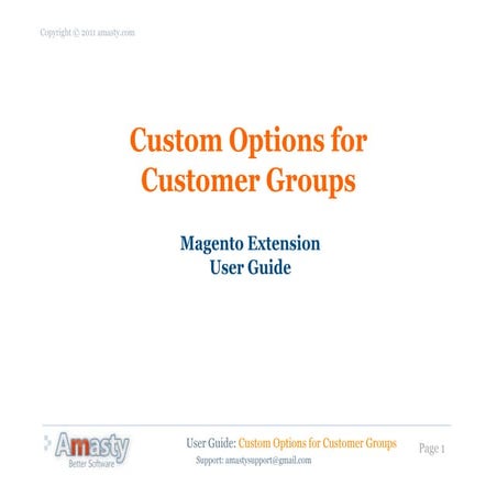 User Guide for Favorite Products Magento extension by Amasty | PDF