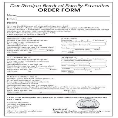 Custom Order Form | PDF