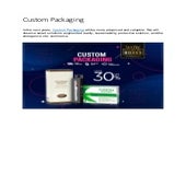 Custom packaging | PDF