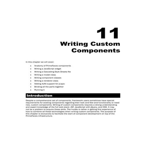 Custom PrimeFaces components | PDF