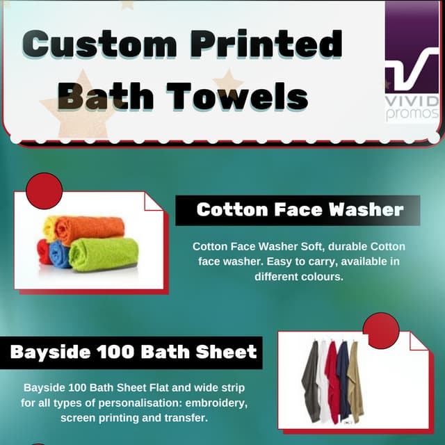 Boost Your Brand Awareness With Personalised Bath Towels! | PDF