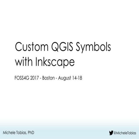 Custom Qgis Symbols With Inkscape Ppt 