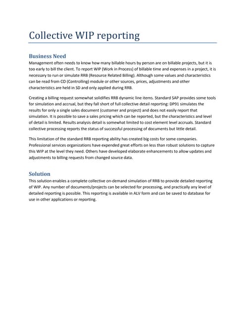 Vistex Project - | PPTX