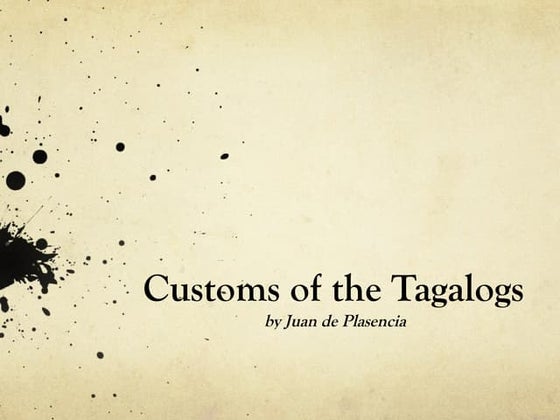 Customs of the Tagalog Lesson 3.docx