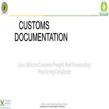 Customs Documents.pdf for WTO agreements | PDF