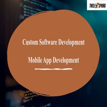 Custom Soft,Mobile App.pptx