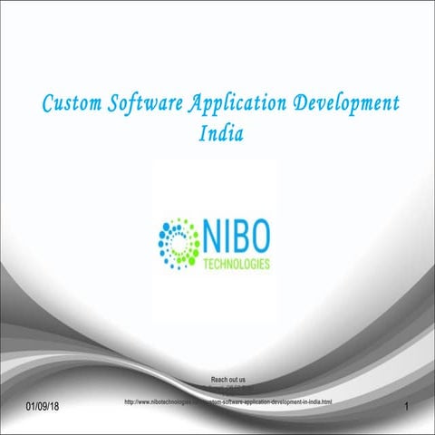 Custom software application development center in india - NIBO ...