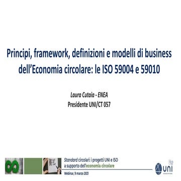 Principi, framework, definizioni e modelli di business dell’Economia ...