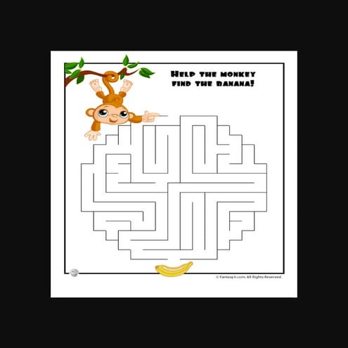 Kids Maze easy difficulty helps kids brain simulation | PDF