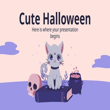 Cute Halloween _ by Slidesgo - template for halloween | PPT