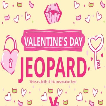 Cute Handdrawn Illustrative Valentine's Day Jeopardy.pptx