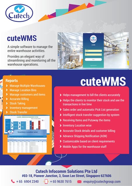 Cutech software solutions singapore | PPT