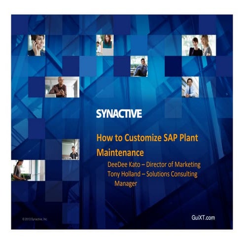Cutomize sap webinar | PPT | Free Download