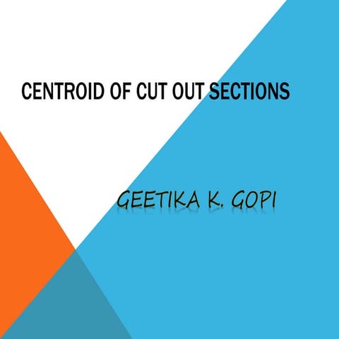 Cut out sections | PPTX