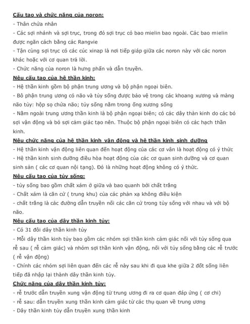 Sinh ly t kinh con duong van dong-cam giac | PDF