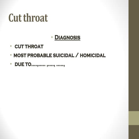 Cut throat 2 | PDF